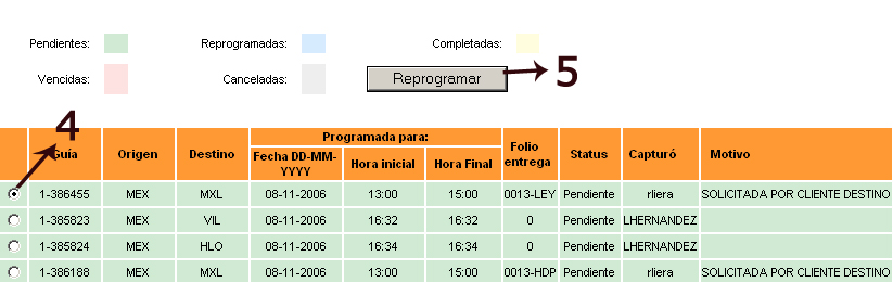 Manual Reprogramar Citas